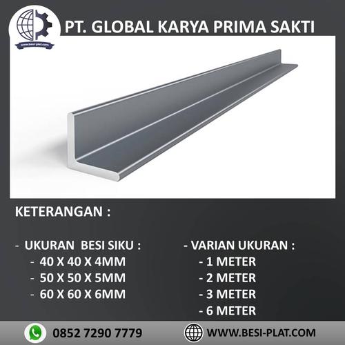 Jual Besi Siku 60 x 60 x 6 x 1 Meter - Kota Tangerang - Global Karya ...