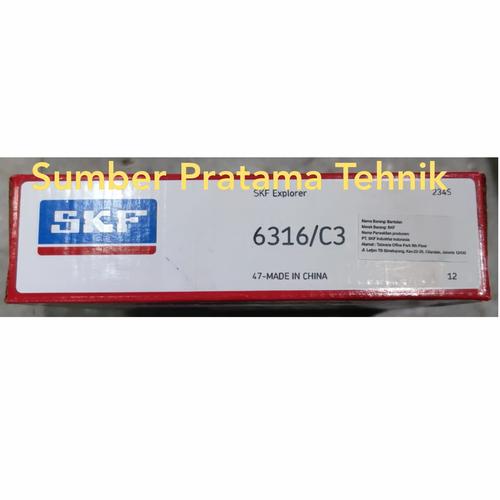 Jual Ball Bearing 6316/C3 SKF - Jakarta Utara - sumber pratama tehnik ...