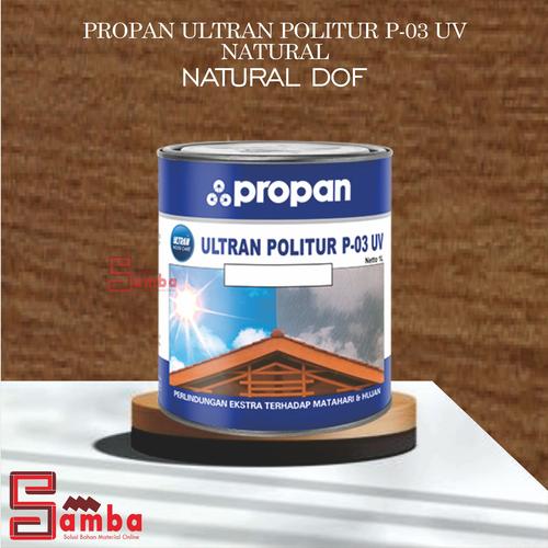 Jual PROPAN ULTRAN POLITUR P-03 UV NATURAL / 1 LITER - NATURAL DOF ...