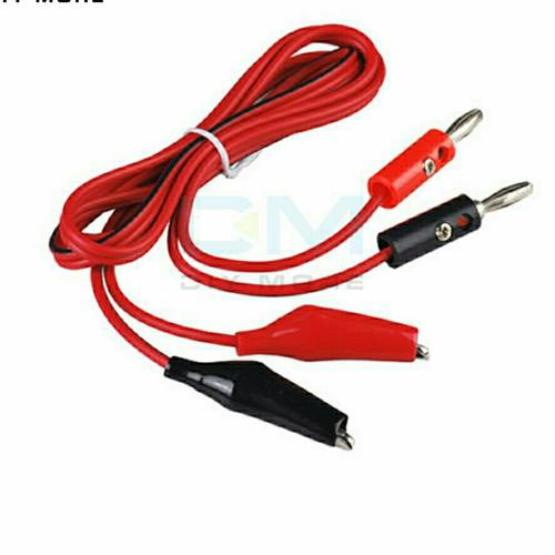 Jual Kabel Test Probe Klip Buaya Ke Plug Banana 4mm Ke Dual Tester ...