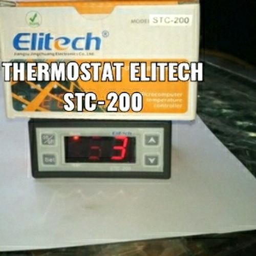 Jual Thermostat/temperatur control digital merk Elitech tipe STC-200 - Jakarta Pusat - Teratai ...