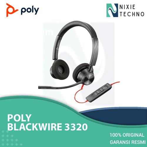 Jual Poly Blackwire 3320 Headset USB-A Stereo - Jakarta Barat ...