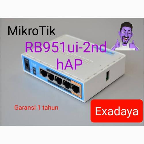 Jual Mikrotik RB951Ui-2nD ( hAP ) , RB 951Ui-2nD ( hAP) Wireless Router ...