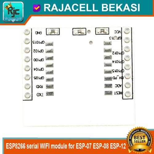Jual ESP8266 serial WIFI module adapter plate for ESP-07 ESP-08 ESP-12 ...