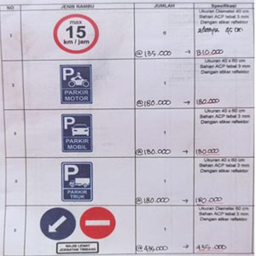 Jual Rambu Pesanan Khusus Ibu Lina PT. BMS - Kota Tangerang - Jual ...
