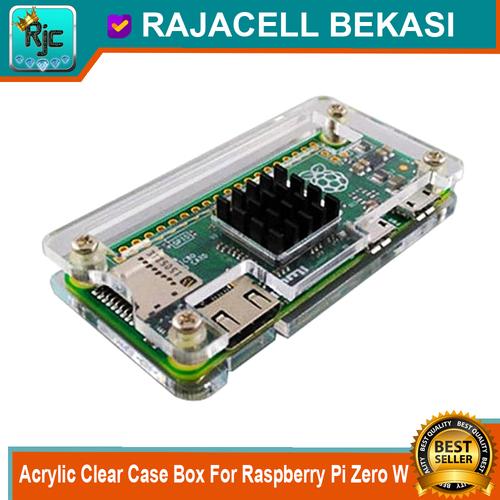 Jual Acrylic Clear Case Box Enclosure For Raspberry Pi Zero W - TANPA ...