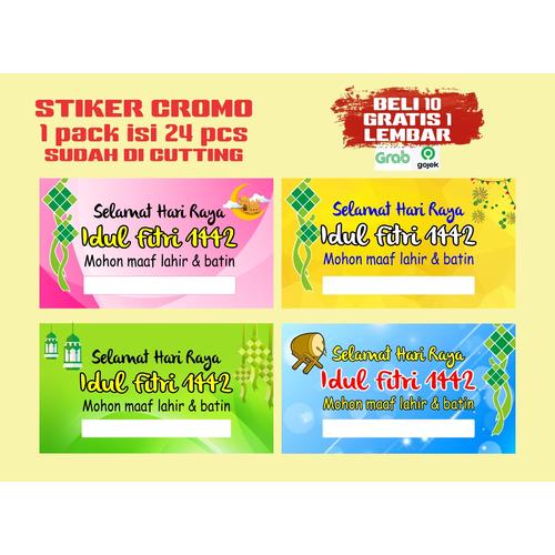 Jual Stiker Idul Fitri, Stiker Lebaran, Stiker Parcel, Stiker ...