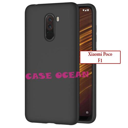 Jual Xiaomi Poco F1 Softcase Soft Case Casing Black Matte Cover Silikon ...