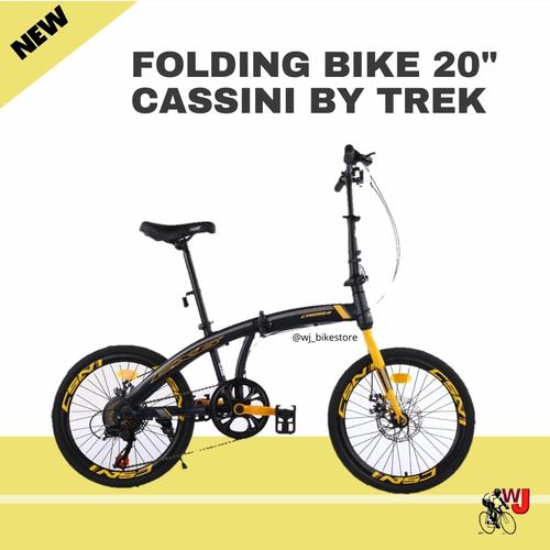 Jual SEPEDA LIPAT 20 CASSINI BY TREX STEEL 7 SPEED DISC BRAKE JTR ...