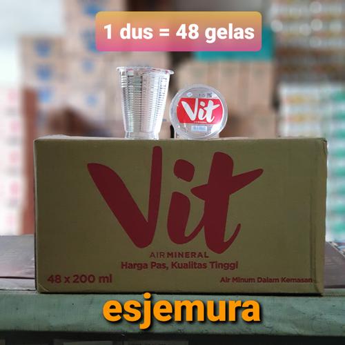 Jual Vit Gelas per dus / Air Mineral Aqua - Jakarta Utara - esjemura ...