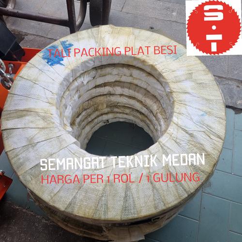 Promo 19mm STRAPPING BAND TALI KLEM KLAM STRAPPING PACKING PLAT BESI 19 ...