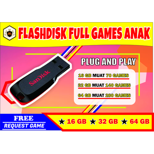 Jual Flashdisk Full Game 16GB - 128GB Isi Game PC Sandisk V-Gen ...