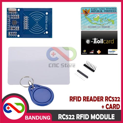Jual MFRC-522 RFID MODULE CARD PLUS KEYCHAIN SENSOR MODULE FOR E-TOLL E ...