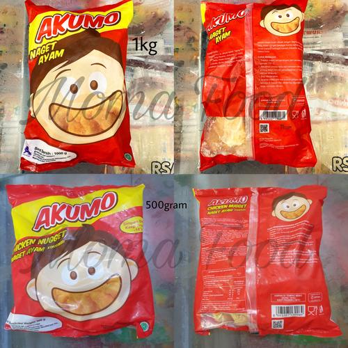 Jual Akumo Chicken Nugget / Nugget Ayam 500gr - 1kg - 500 gram ...