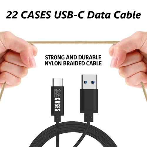 Jual 22 Cases USB-C Kabel Data Cable Type C 1.5M Nylon Braided Fast ...