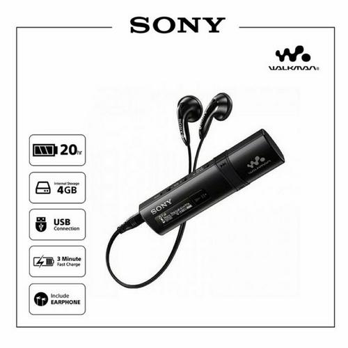 Jual Sony NWZ-B183F Walkman MP3 Player / NWZ B183 / B183F - Hitam - Kab ...