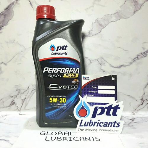 Jual PTT Evotec Performa Syntec Plus API SP 5W-30 5W30 1 Liter - Kota ...