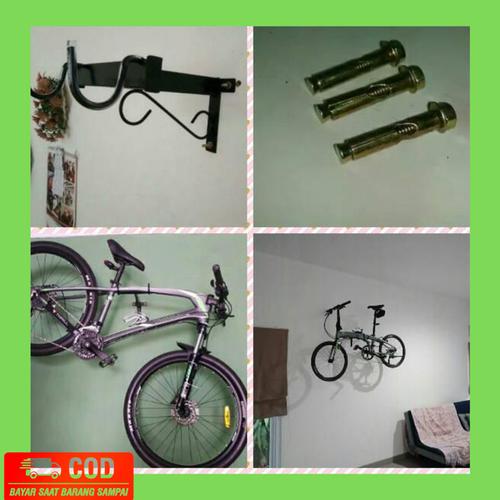 Jual Rak Gantungan Sepeda Tempel Dinding Bahan Besi Hanger Bike Di ...