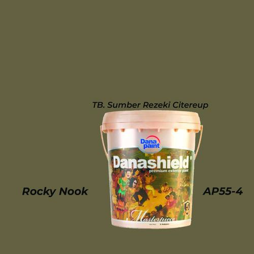 Jual Cat Tembok Luar Eksterior Cokelat Brown Danashield Rocky