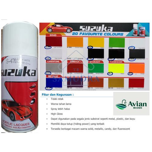 Jual Pilok Suzuka Cat Semprot Motor Pylox Pilox Sepeda Avian Brands ...