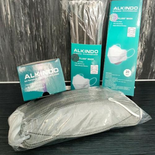 Jual Masker Alkindo Evo Plusmed KF94 3 ply izin Kemenkes impor(embos) - Abu-abu - Kota Tangerang ...