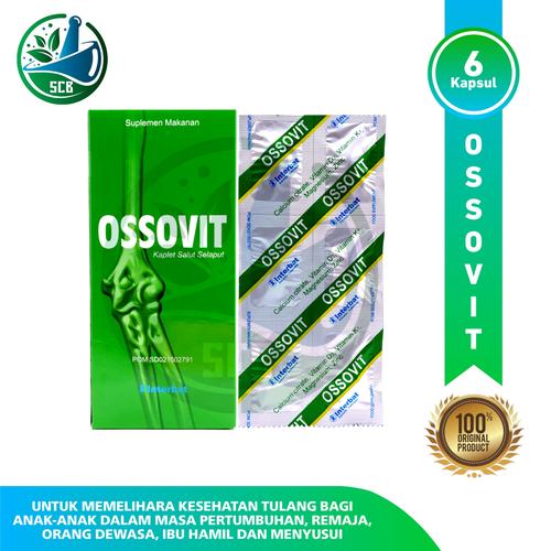 Jual OSSOVIT Strip - Vitamin Untuk Tulang dan Sendi Isi 6 Kaplet ...