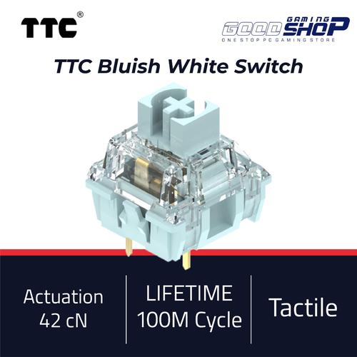 Jual TTC Bluish White Switch Mechanical Keyboard - Jakarta Pusat ...
