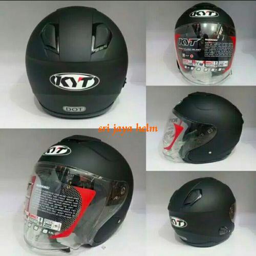 Jual HELM KYT KYOTO HITAM DOFF ORIGINAL M L XL - Kota Semarang - sri ...