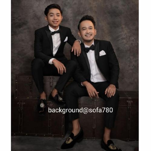 Jual background studio foto muslin abstrak abu2 tua UK 3x6m - Jakarta ...