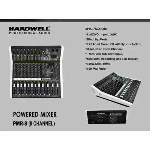 Jual Hardwell Powered Mixer pmr8 garansi resmi - Jakarta Pusat ...