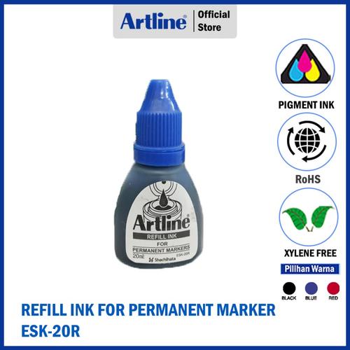 Jual TINTA ISI ULANG ARTLINE REFILL INK PERMANENT MARKER ESK-20R ...