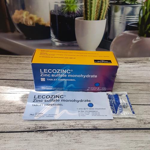 Jual Lecozinc Sediaan Tablet Syrup Drop - Zinc Sulfate Monohydrate ...