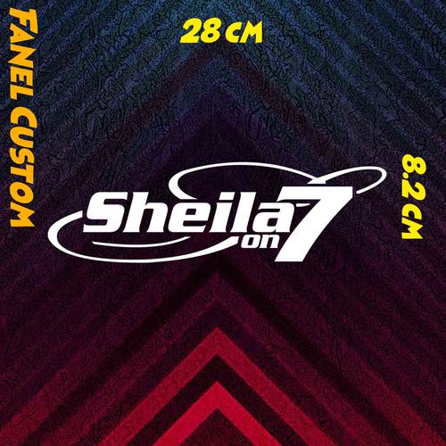 Jual STIKER SHEILA ON SEVEN SO7 CLASIC CUTTING STICKER MOTOR SKUTER ...