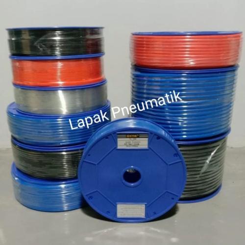 Jual Selang Angin Pneumatic 6x4 mm /roll = 200 mtr - Hitam - Kota ...