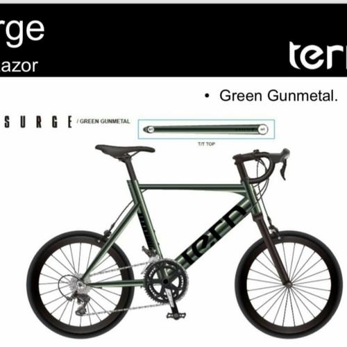 Jual sepeda balap, roadbike, TERN MINIVELO SURGE RAZOR 2021 47 155 ...