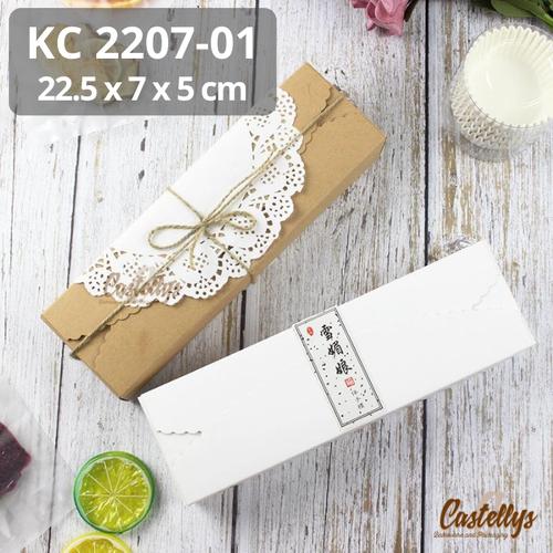 Jual Kotak Dus Box KC2207-01 Kraft Kue Kering Cookies Nastar Coklat ...
