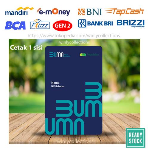 Jual Emoney Etoll MANDIRI BCA BNI ID CARD PEGADAIAN Custom Idcard - 1 ...