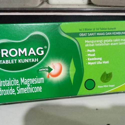 Jual Promag 10 Tablet per strip Obat Maag Kesehatan Pencernaan ...