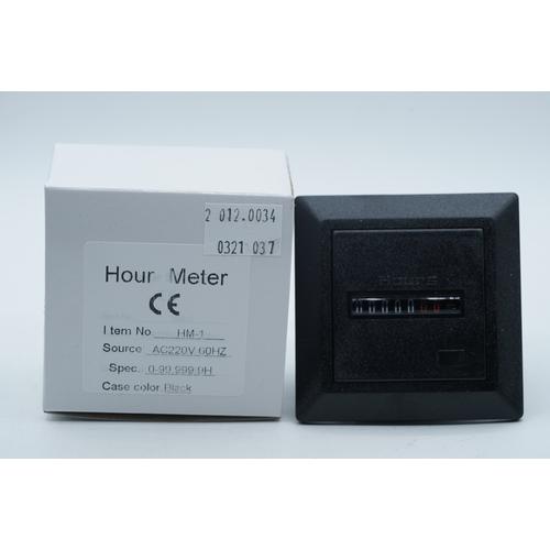 Jual HourMeter HM-1 AC 220V - 240V 60Hz Hour Meter Square Non Resettable - Jakarta Barat - More ...