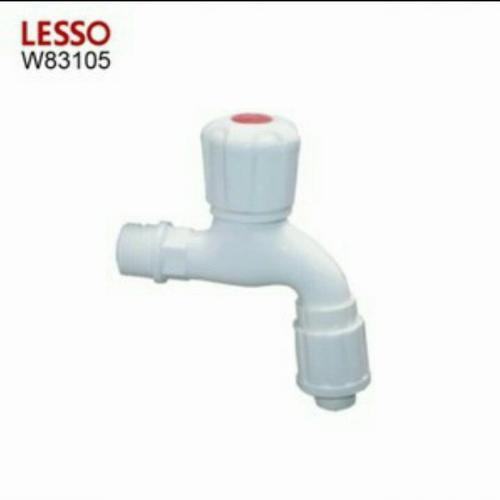 Jual Keran Klem Penjepit Selang Lesso 1/2" Inch Kran PVC Plastik W83105 ...