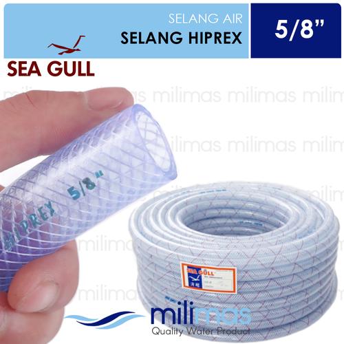 Jual SEAGULL - SELANG AIR HIPREX Uk. 5/8" - NYLON BRAIDED HOSE - CLEAR ...