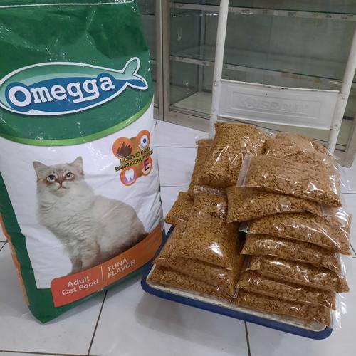 Jual OMEGA CAT FOOD TUNA REPACK 500GR & 1KG - 500gram - Kota Tangerang ...