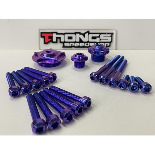 Jual BAUT TITANIUM BOLT SET FULL MESIN XMAX - Kab. Bogor - thongs speed ...