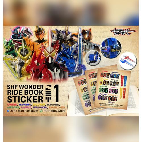 Jual Custom Sticker SHF Wonder Ride Book Detail Kamen Rider Saber Set 1 ...