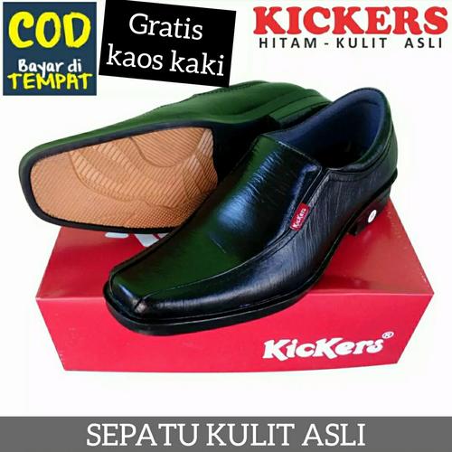 Promo sepatu kickers pantofel kulit fantofel-formal-wisuda-kantor-guru ...