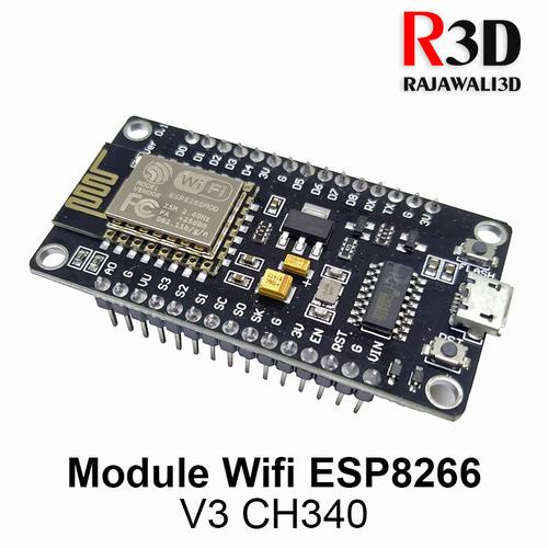 Jual Modul WIFI Serial ESP8266 V3 CH340 Module - Kab. Temanggung ...
