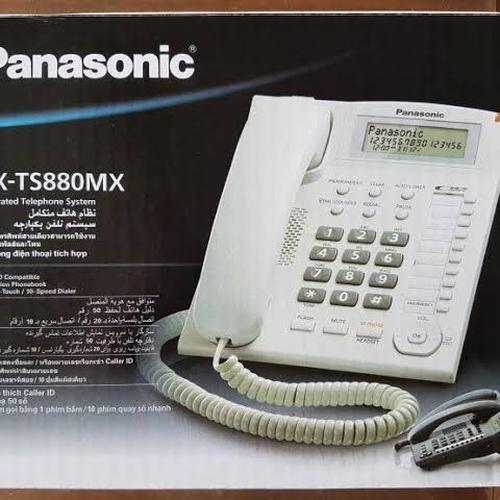 Jual KX-TS880 panasonic Singgle Telephone Analog Telpon garansi 12 ...