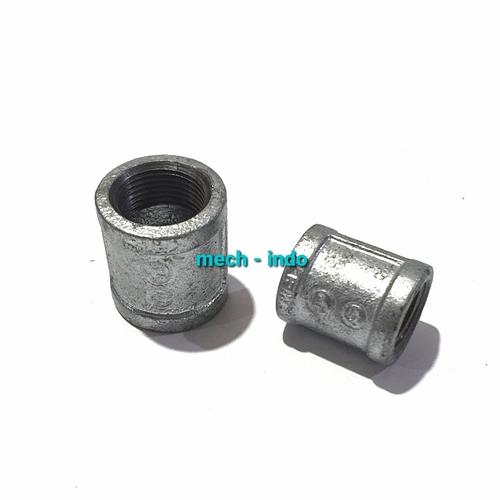 Jual Socket Galvanis Besi uk 1/2" Drat BSPT ( JZ ) - Jakarta Barat ...