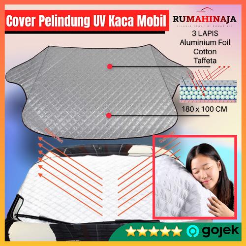 Jual Cover Penutup Pelindung Kaca Depan Mobil Anti Panas Tebal ...