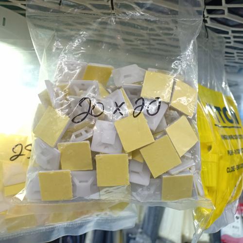 Jual Pengikat kabel Ties tie mount 2 cm / Timon 20x20 - Jakarta Pusat ...